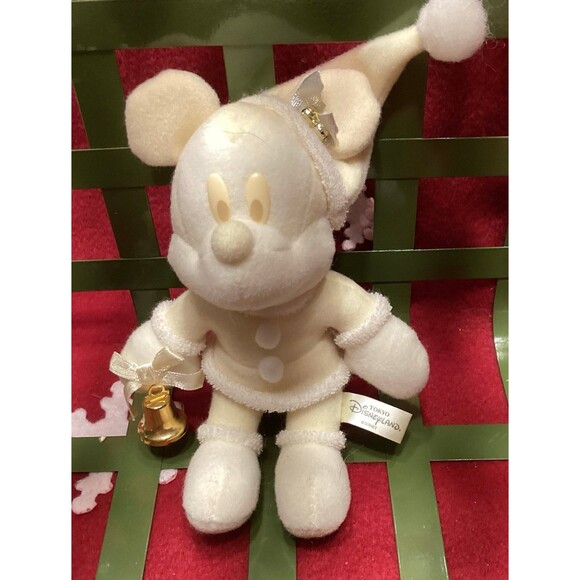 Disney | Toys | Disneyland Tokyo Vintage Off White Mickey Mouse Plush ...